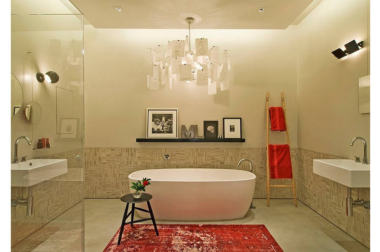 Vonios kambario interjeras - Apšvietimas ir interjero detalės vonios ...